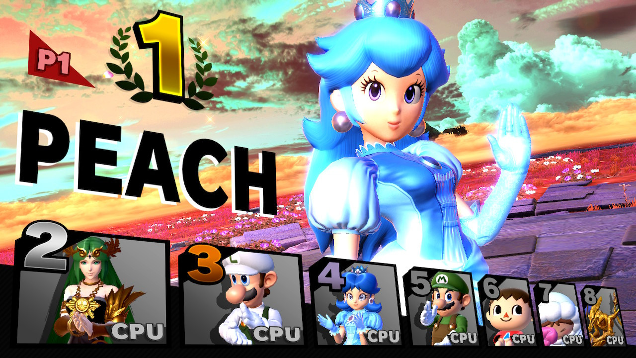 Sky Blue Peach Mod for Super Smash Bros. Ultimate | SSBU Mods