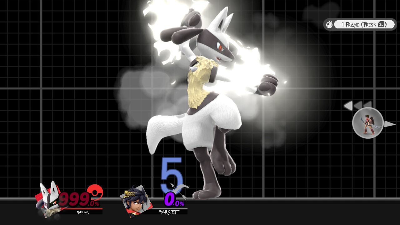 Lucario Effects (Ultra Instinct) Mod for Super Smash Bros. Ultimate ...