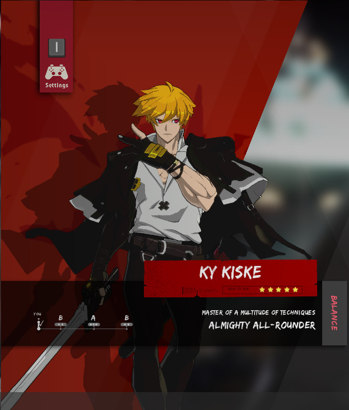 Ky as The Dragon from Katana Zero Mod for GUILTY GEAR -STRIVE- | GGST Mods