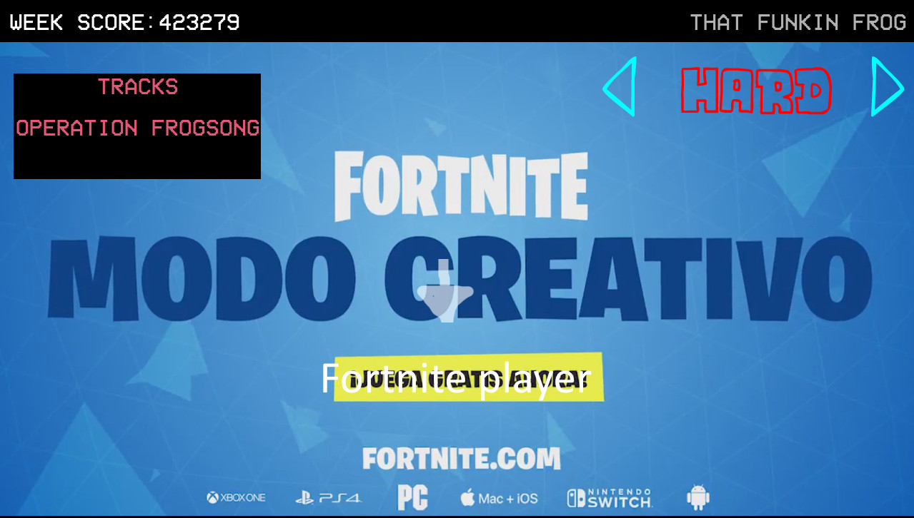 Vs fortnite player [Friday Night Funkin'] [Mods]