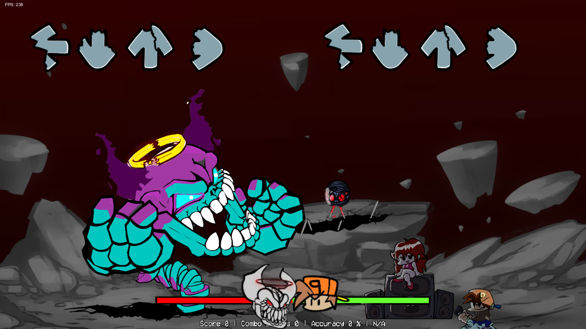 The Skeleton Tricky phase 5 beatstreets Forte Mod for Friday Night ...