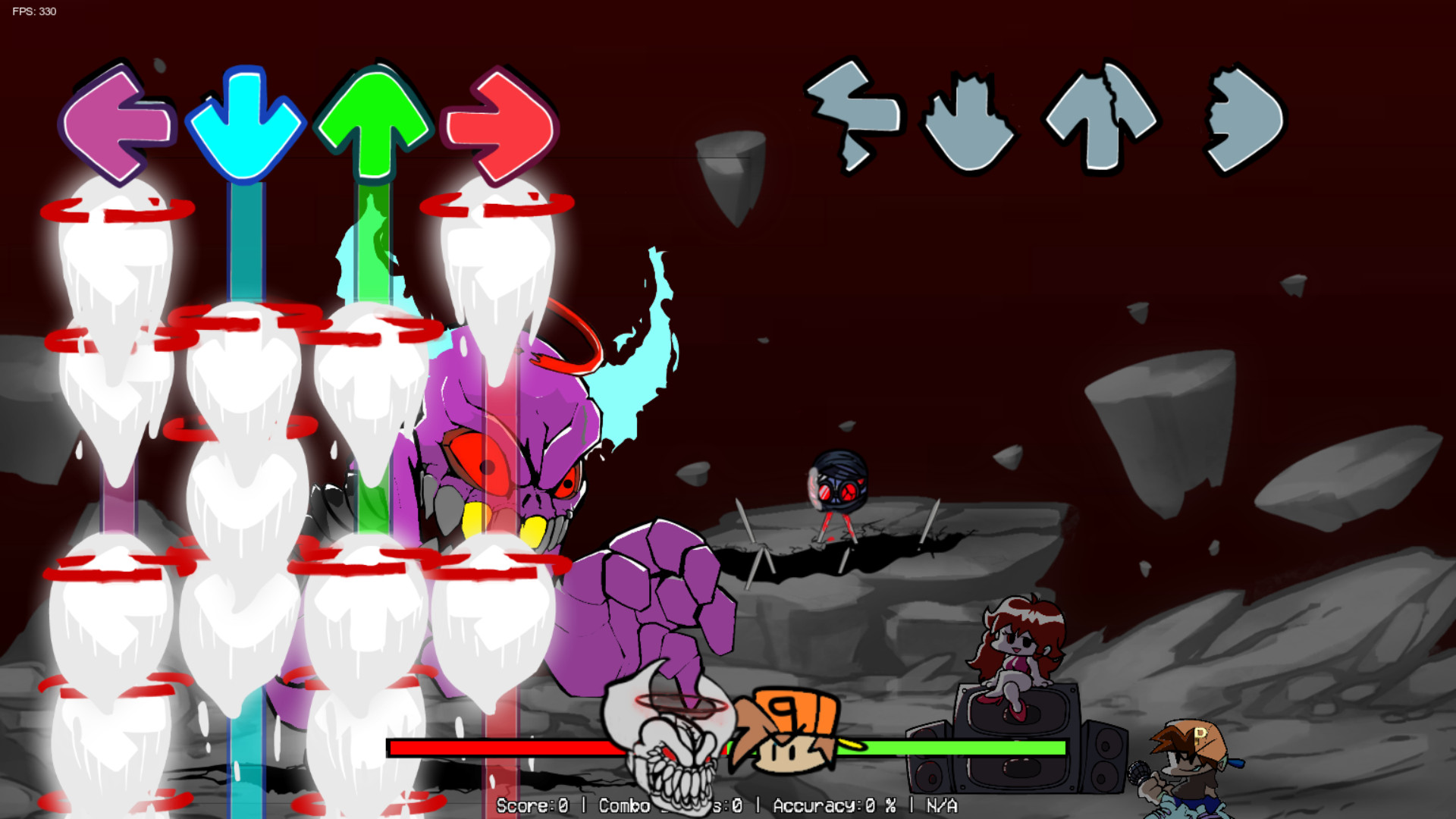 The Skeleton Tricky phase 5 beatstreets Forte Mod for Friday Night ...