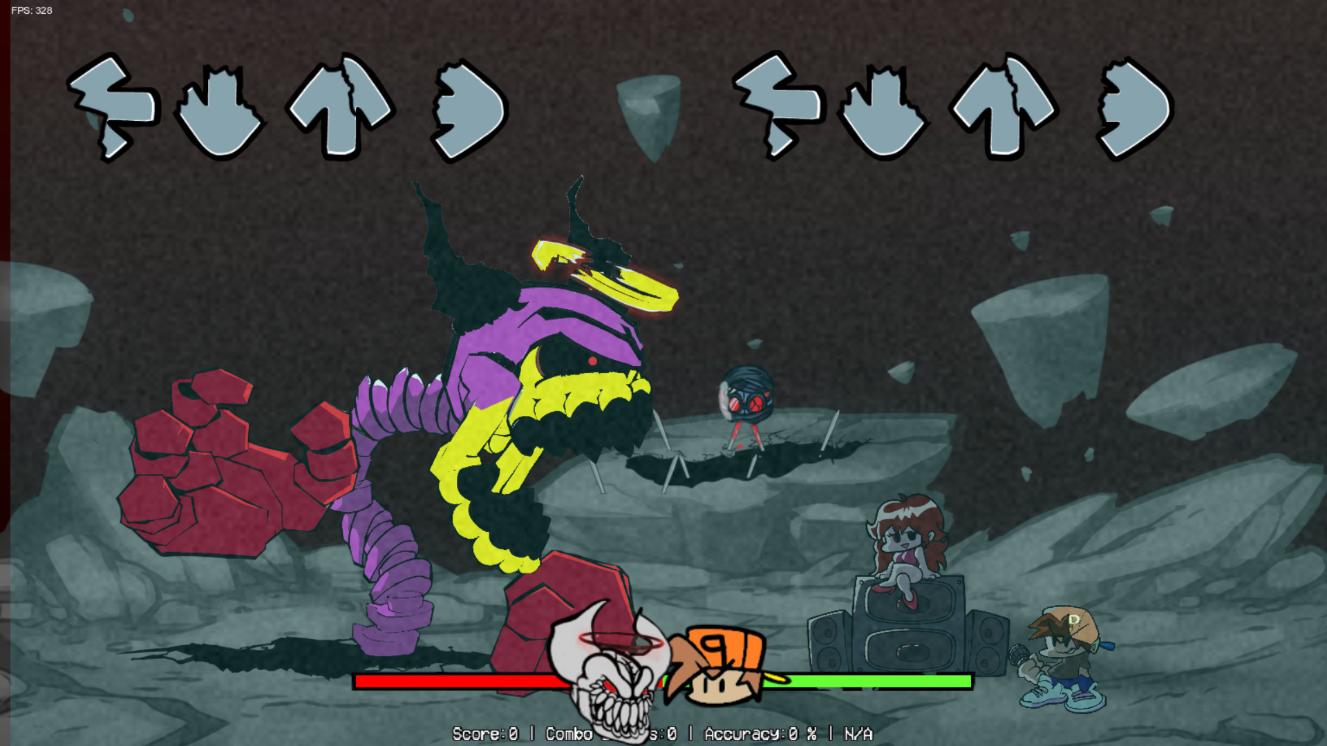 The Skeleton Tricky phase 5 beatstreets Forte Mod for Friday Night ...