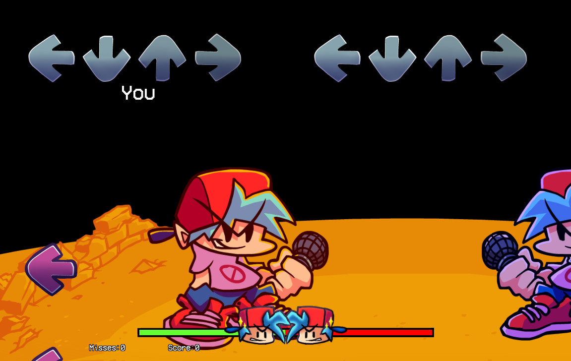 Boyfriends vibin mod for fnf multiplayer [Friday Night Funkin'] [Mods]