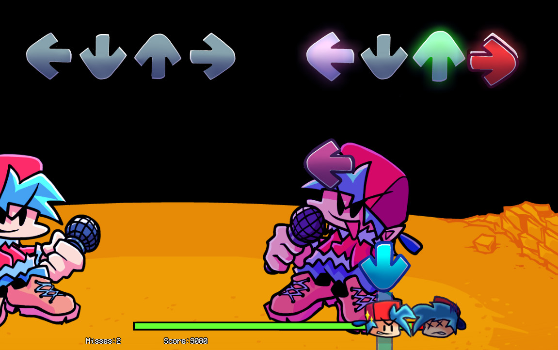 Boyfriends vibin mod for fnf multiplayer [Friday Night Funkin'] [Mods]