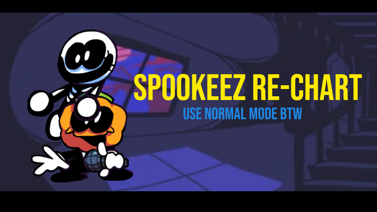 Week 2 Spookeez Re-Chart Mod for Friday Night Funkin' | FNF Mods