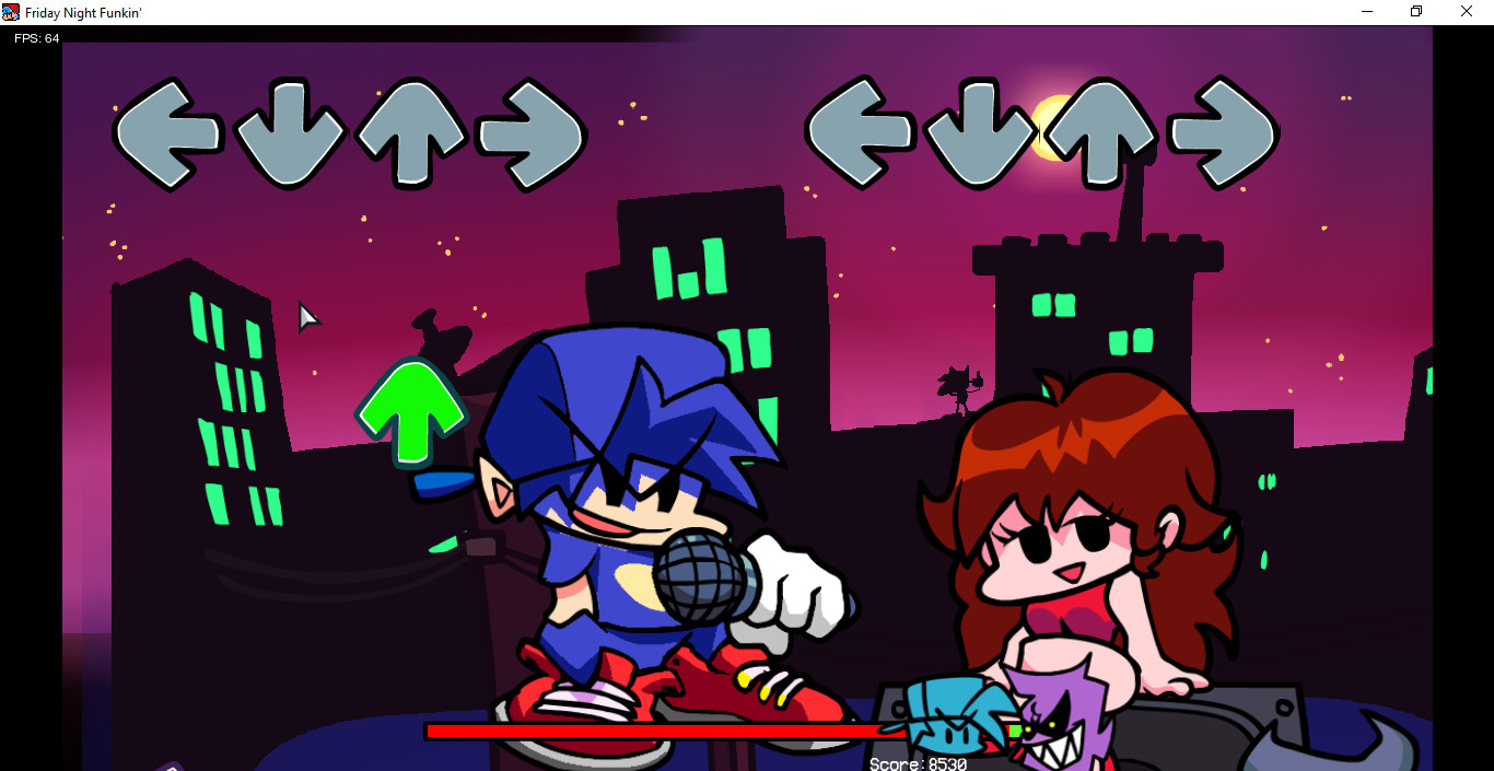 Sonic BF Mod for Friday Night Funkin' | FNF Mods