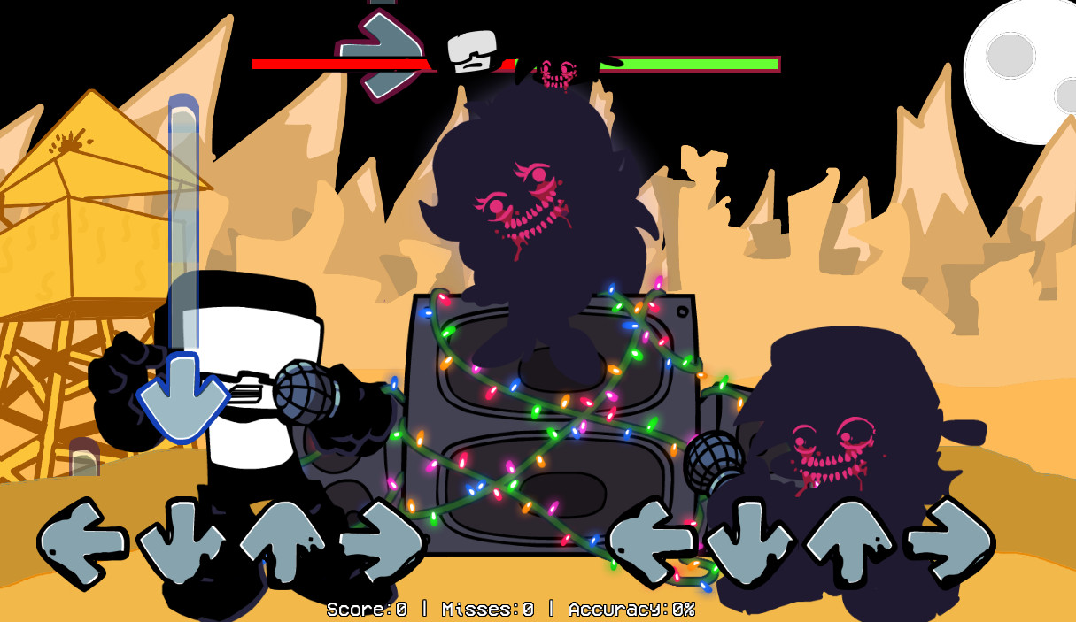 Ugh Effort High Corruption Remastered EVIL VS [Friday Night Funkin'] [Mods]