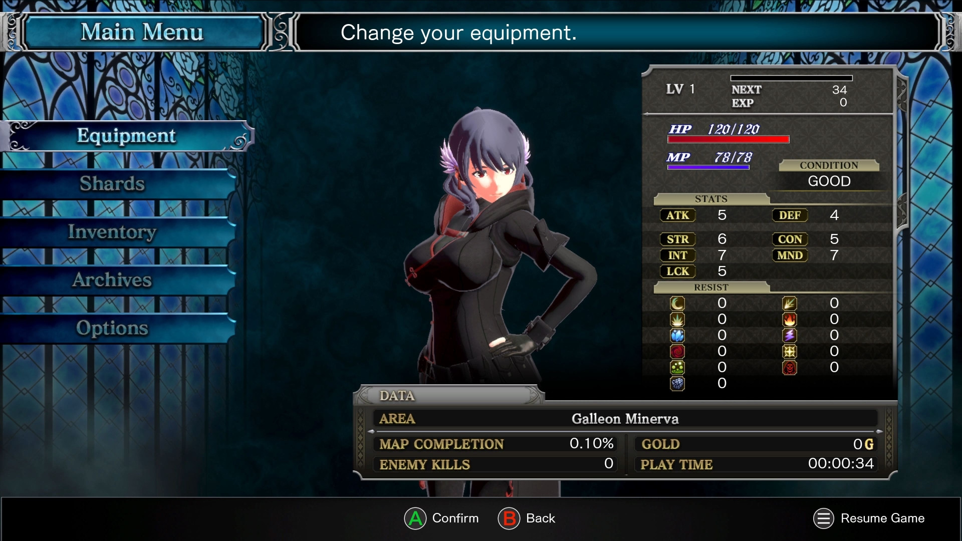 Bloodstained RotN Scarlet Nexus Kyoka Mod Mod for Bloodstained: Ritual ...