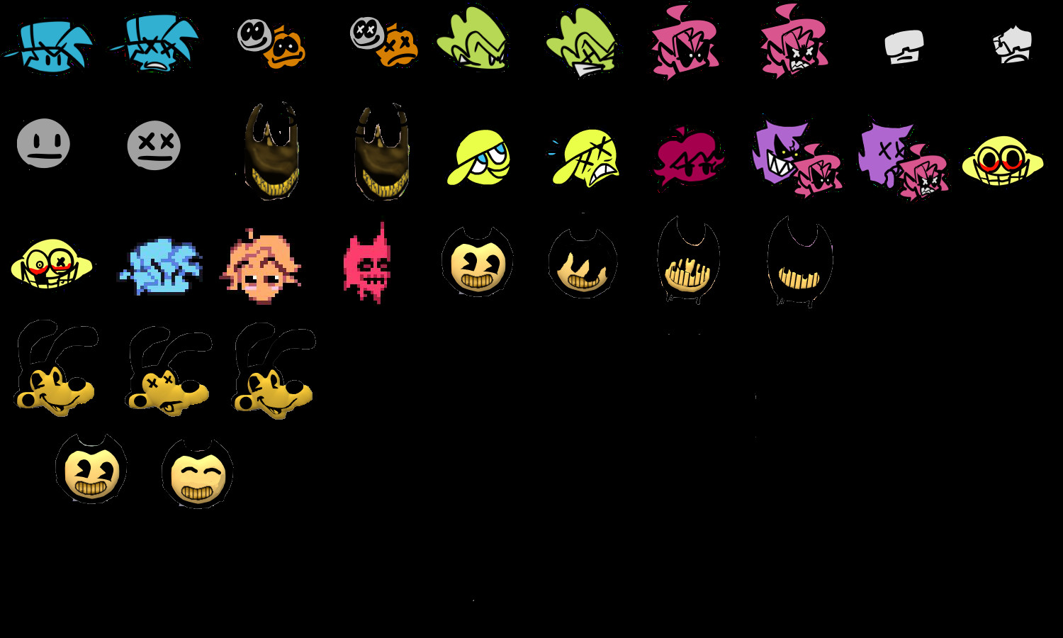 my assets badly made but it is the prototype Mod for Friday Night ...
