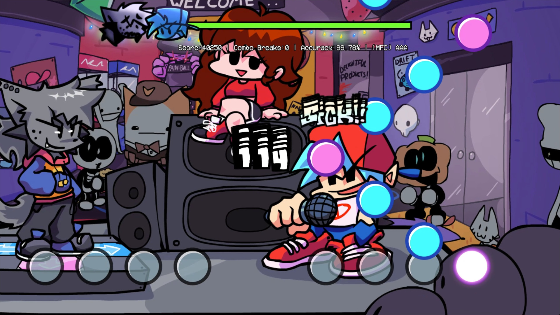 Friday Night Funkin': Circle Skin Mod for Friday Night Funkin' | FNF Mods