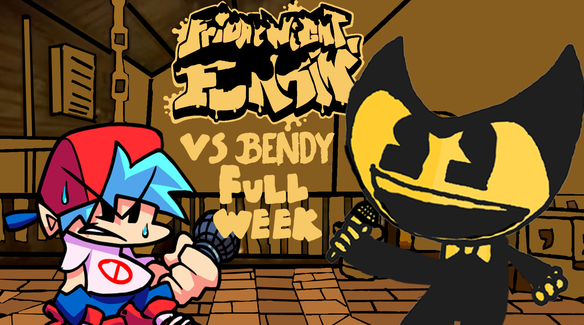 Vs. Bendy (FULL WEEK) [Friday Night Funkin'] [Mods]