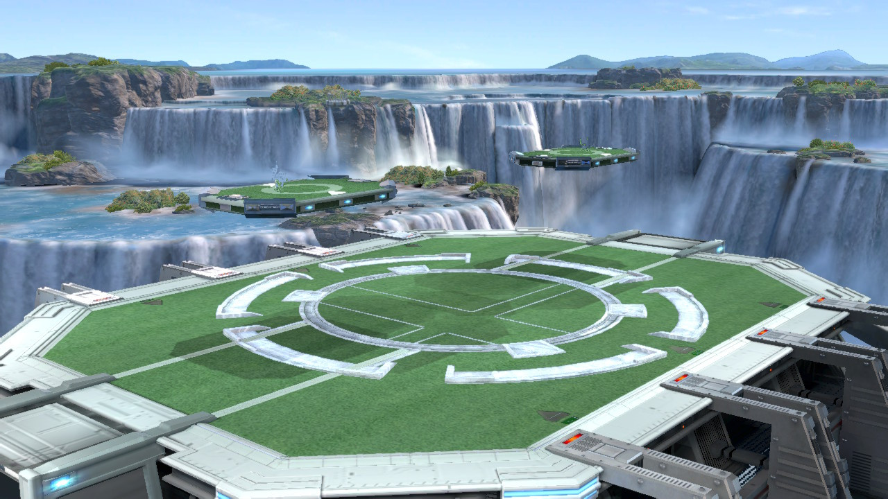 Waterfall Stadium Mod for Super Smash Bros. Ultimate | SSBU Mods