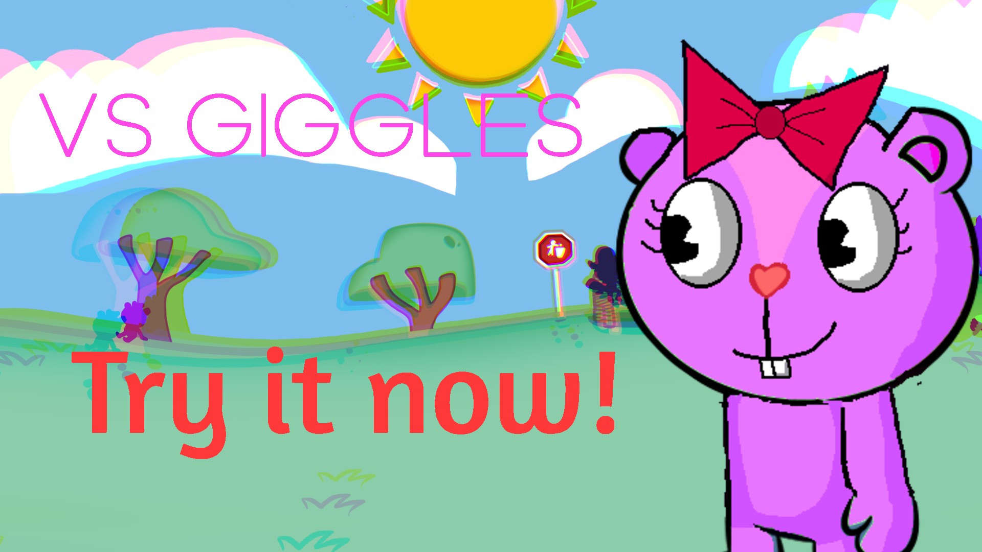 Vs Giggles (Flippy Skin) Mod for Friday Night Funkin' | FNF Mods