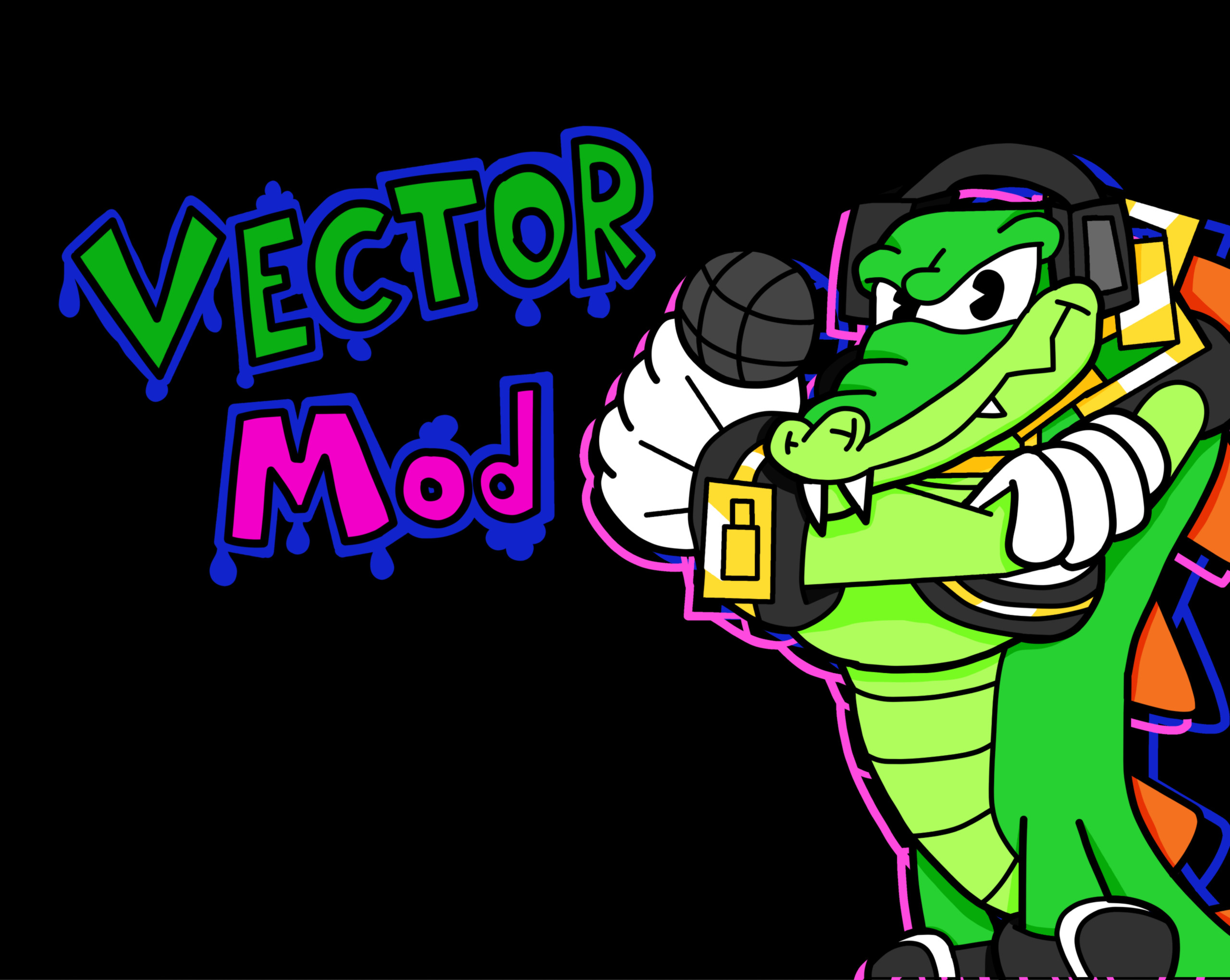Vector Mod Mod for Friday Night Funkin' | FNF Mods