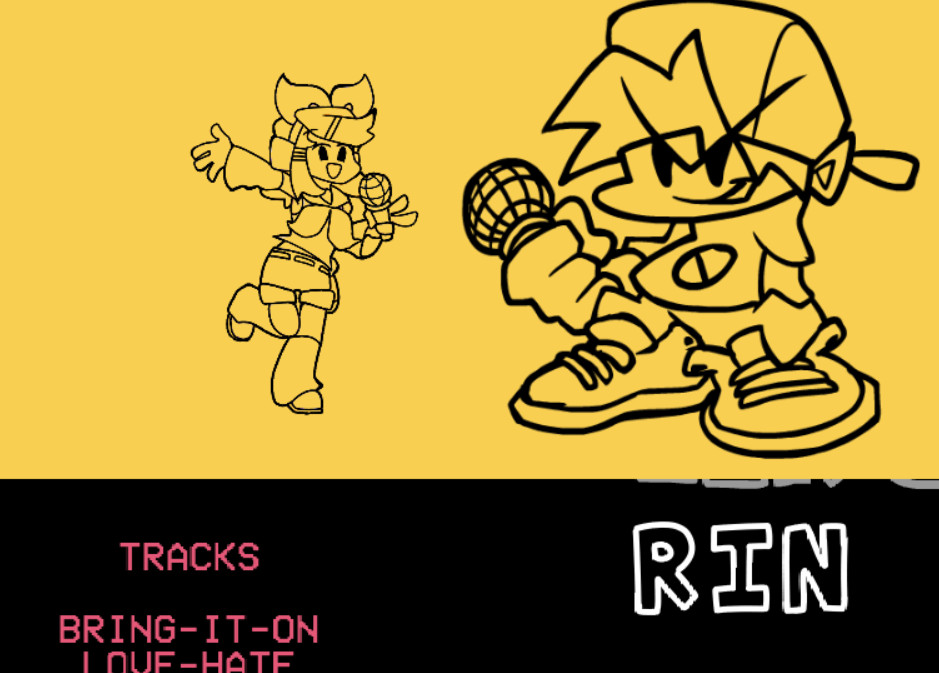 FNF + Kagamine Rin || FULL WEEK Mod for Friday Night Funkin' | FNF Mods