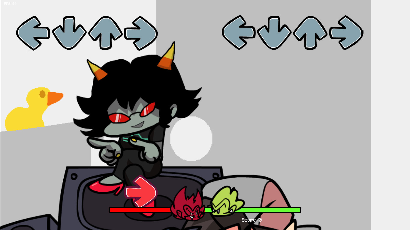 [Homestuck] Terezi over GF! Mod for Friday Night Funkin' | FNF Mods