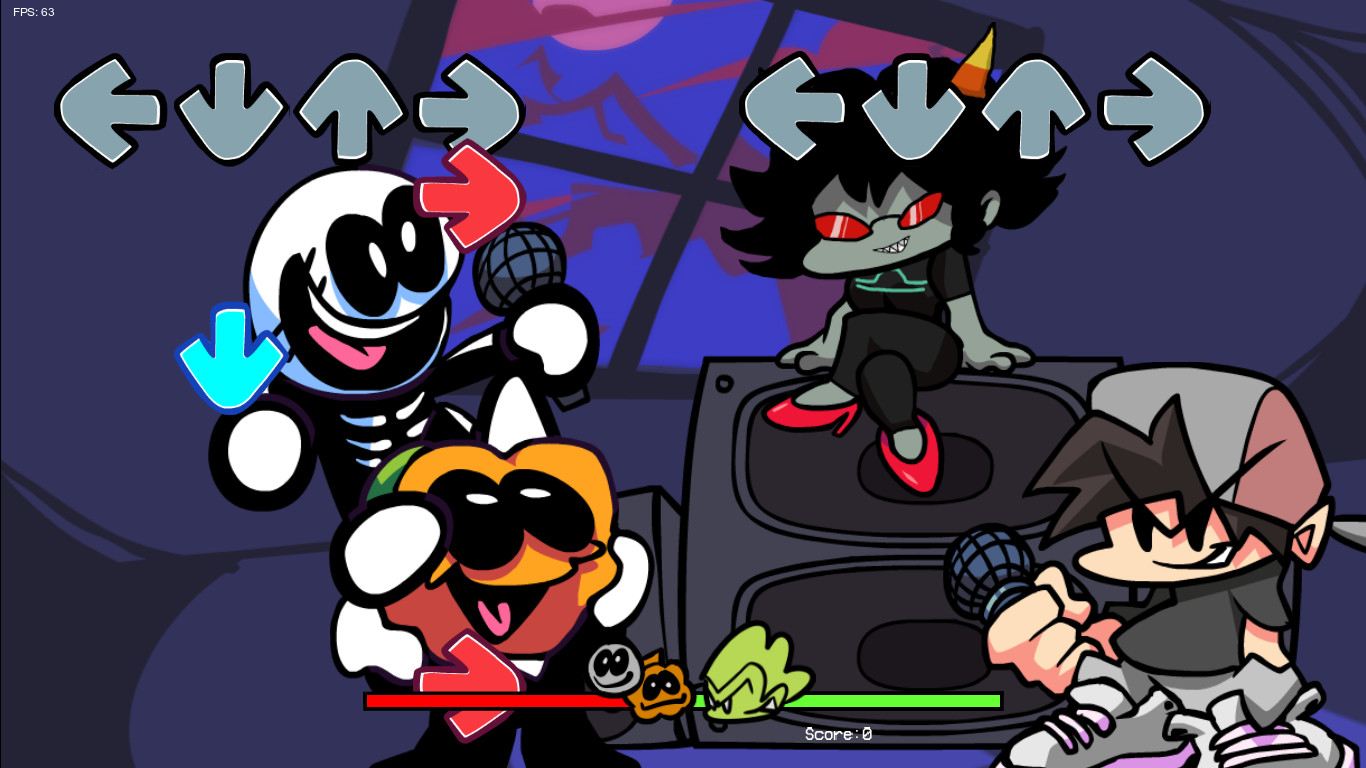 [Homestuck] Terezi over GF! Mod for Friday Night Funkin' | FNF Mods