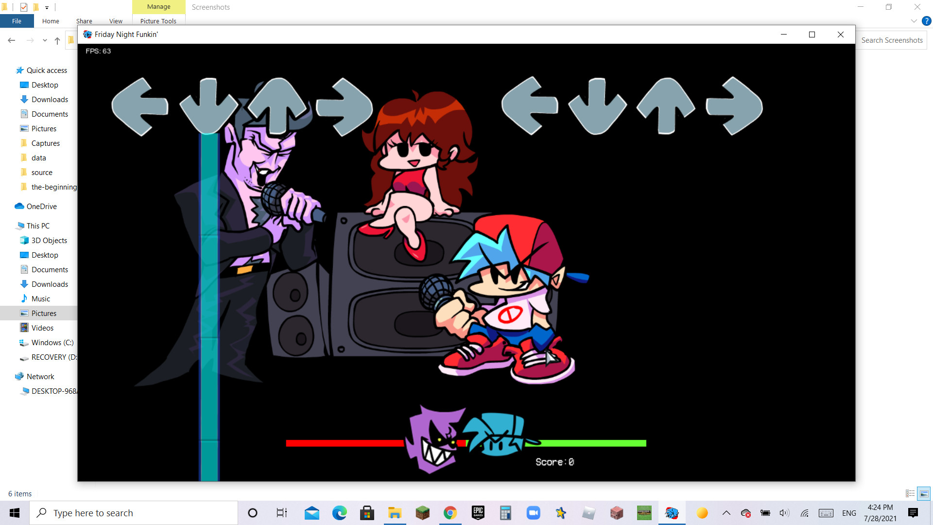 My First Mod Ever Created By Me [Friday Night Funkin'] [Mods]