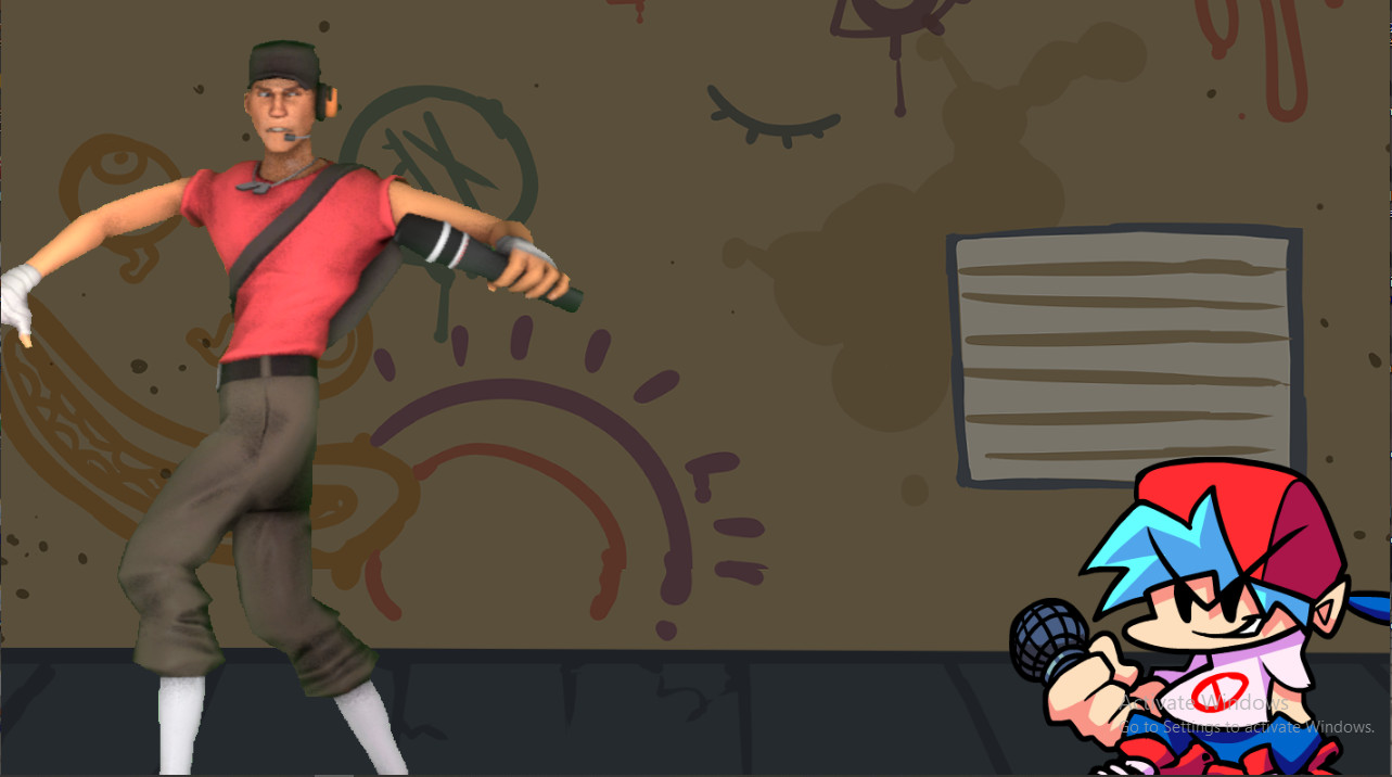 FNF Scout over Whitty [Friday Night Funkin'] [Mods]