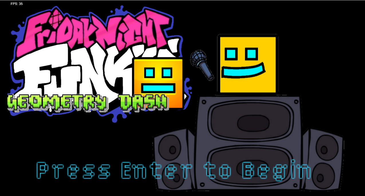 FNF GD icons reskin [Friday Night Funkin'] [Mods]