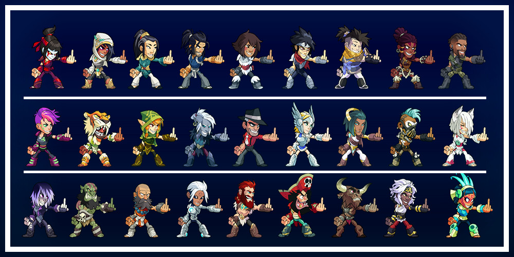 F#ck You Taunt (Updated) Mod for Brawlhalla | BHalla Mods