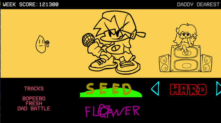 V.S flower Mod for Friday Night Funkin' | FNF Mods