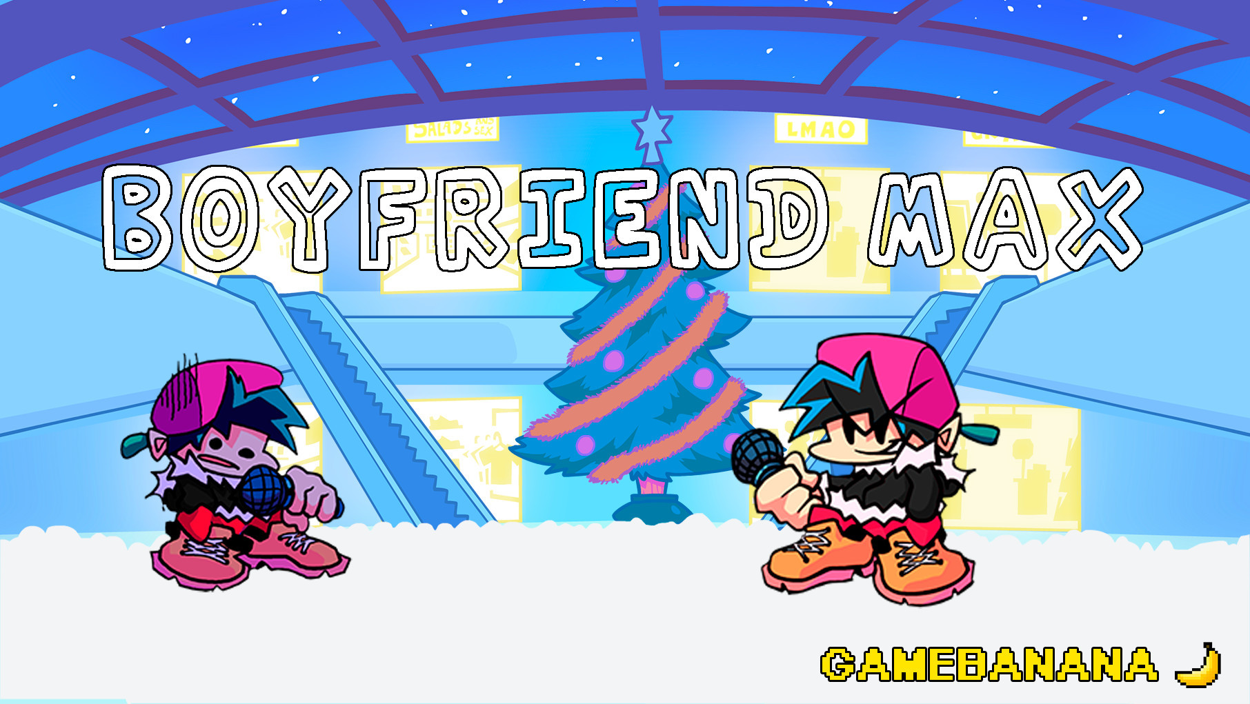 Boyfriend Max [ES] Mod for Friday Night Funkin' | FNF Mods
