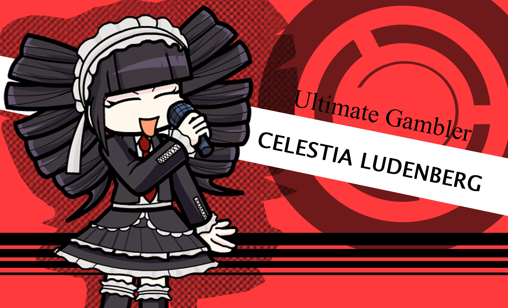 Celestia Ludenberg ver.1 Mod for Friday Night Funkin' | FNF Mods
