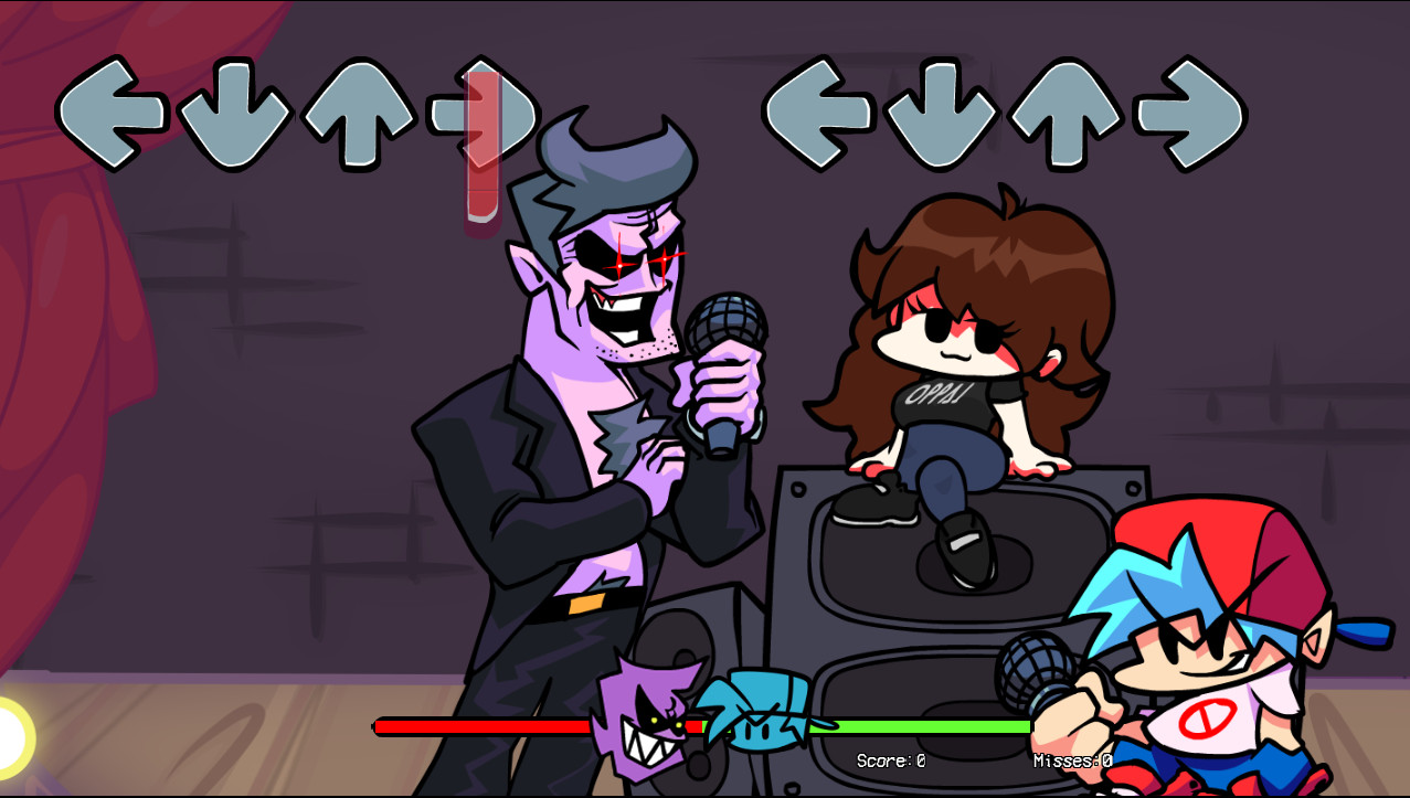 Cyan over Girlfriend [Friday Night Funkin'] [Mods]