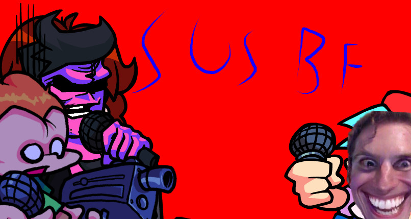 when the bf is sus (cringe alert) [Friday Night Funkin'] [Mods]