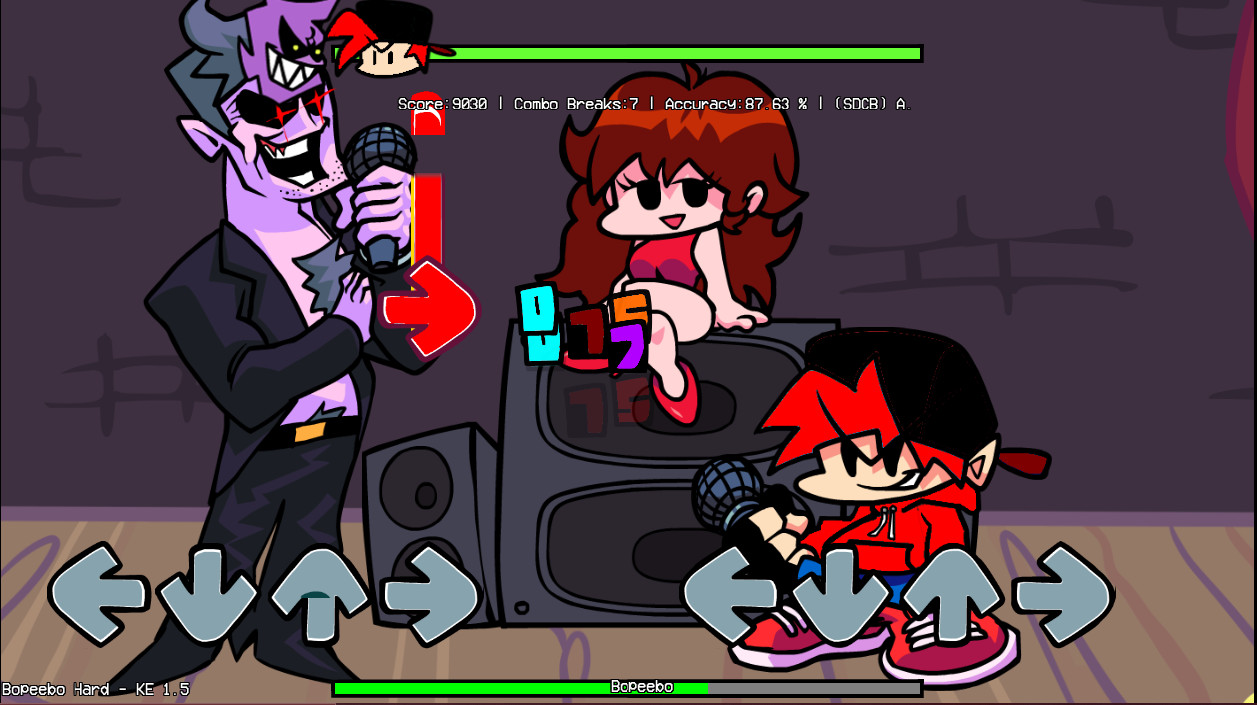 Colorful Score Number [Friday Night Funkin'] [Mods]