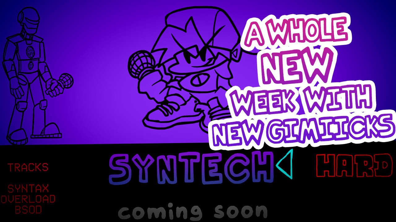 SYNTECH || Virtual Vocalist Mod for Friday Night Funkin' | FNF Mods
