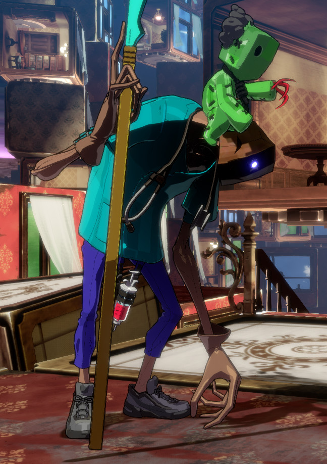 Minecraft Steve Faust Mod for GUILTY GEAR -STRIVE- | GGST Mods