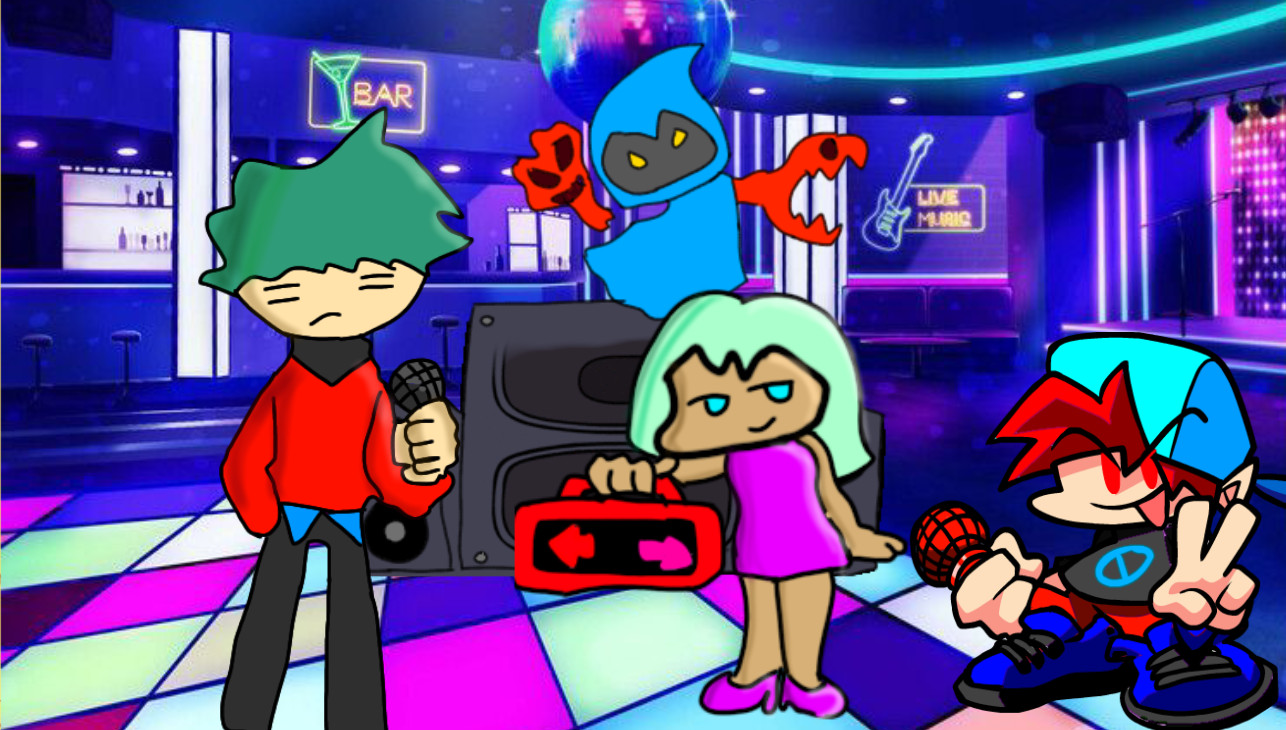 Friday night neon funkin' [Friday Night Funkin'] [Mods]