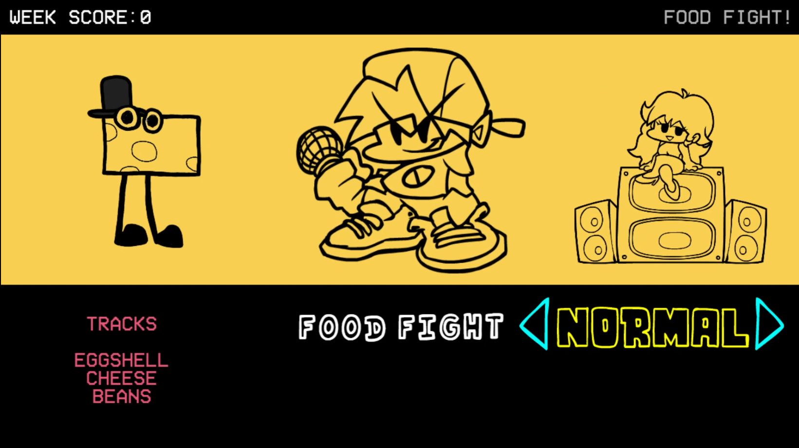 Friday Night Funkin' Food Fight (Full Week) Mod for Friday Night Funkin ...