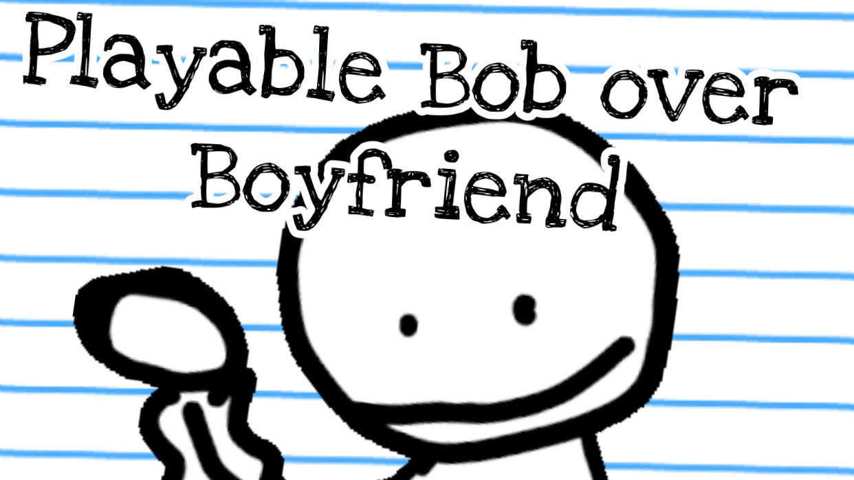 Playable Bob over Boyfriend Mod for Friday Night Funkin' | FNF Mods