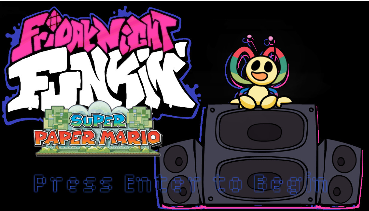 Friday Night Funkin × Super Paper Mario Mod for Friday Night Funkin ...