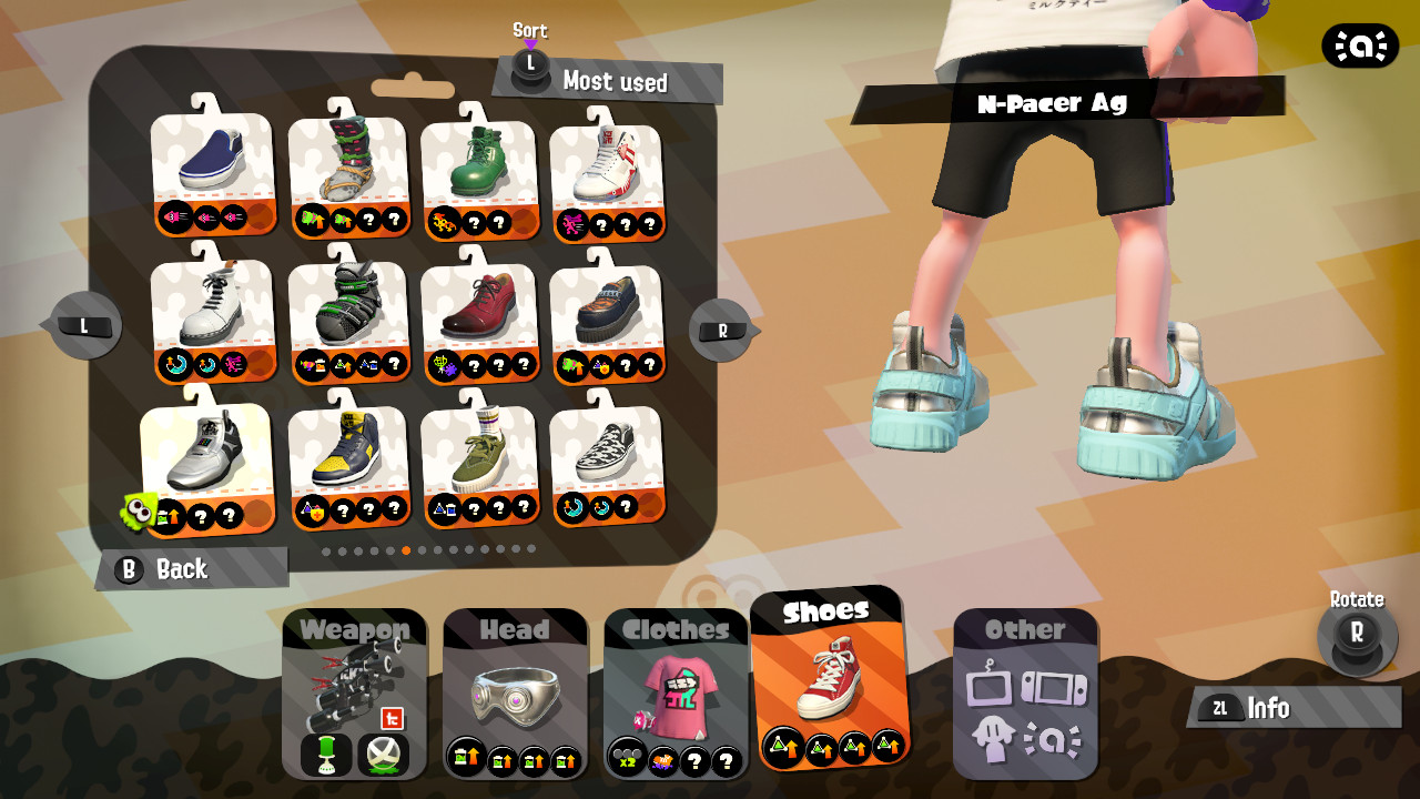 Chaos Vs Order Shoes [Splatoon 2] [Mods]