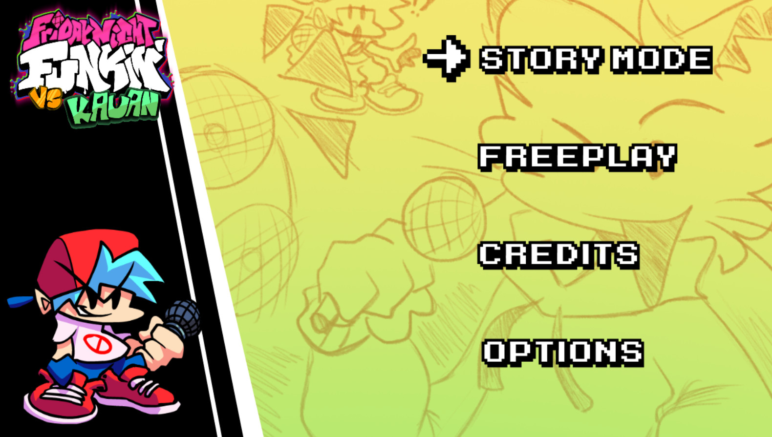 Friday Night Funkin' V.S. KAUAN [EXPANSION UPDATE] Mod for Friday Night ...