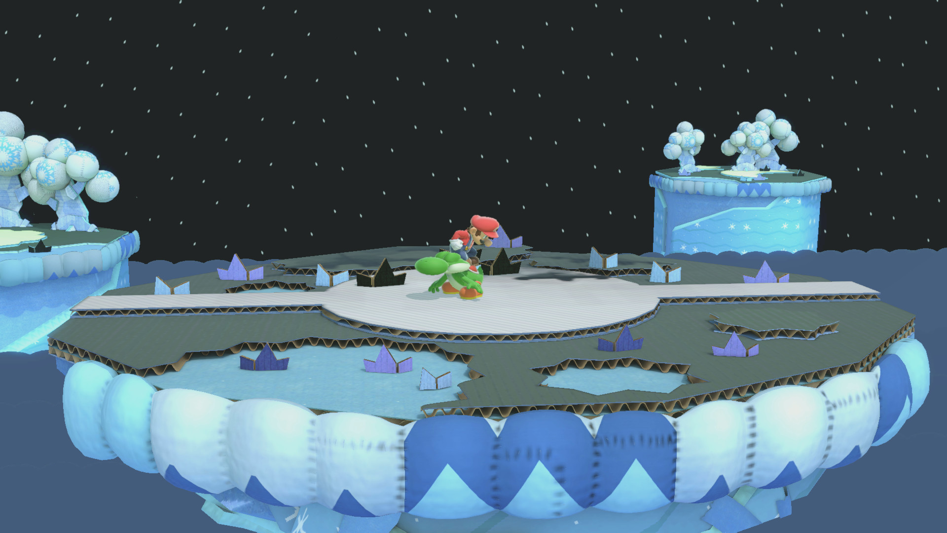 Winter Snow Yoshi's Story Mod for Super Smash Bros. Ultimate | SSBU Mods