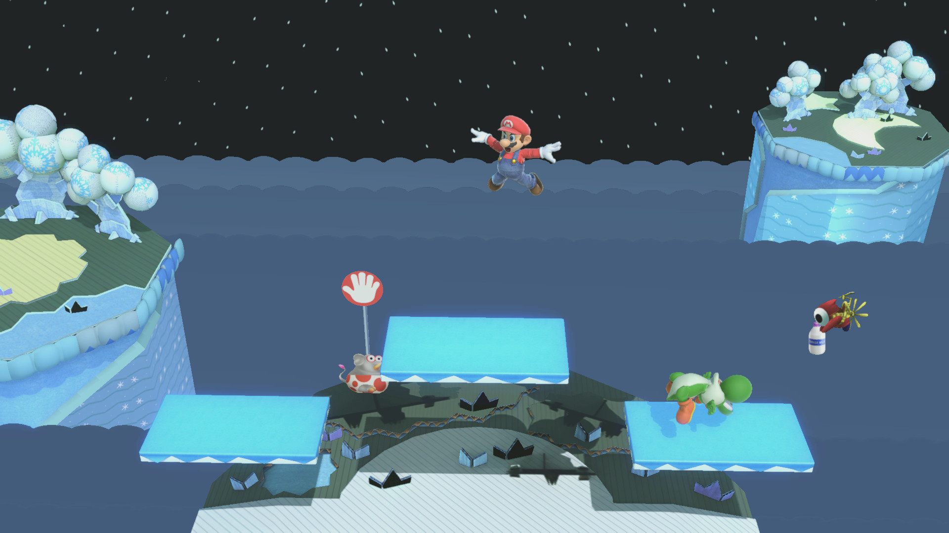 Winter Snow Yoshi's Story Mod for Super Smash Bros. Ultimate | SSBU Mods