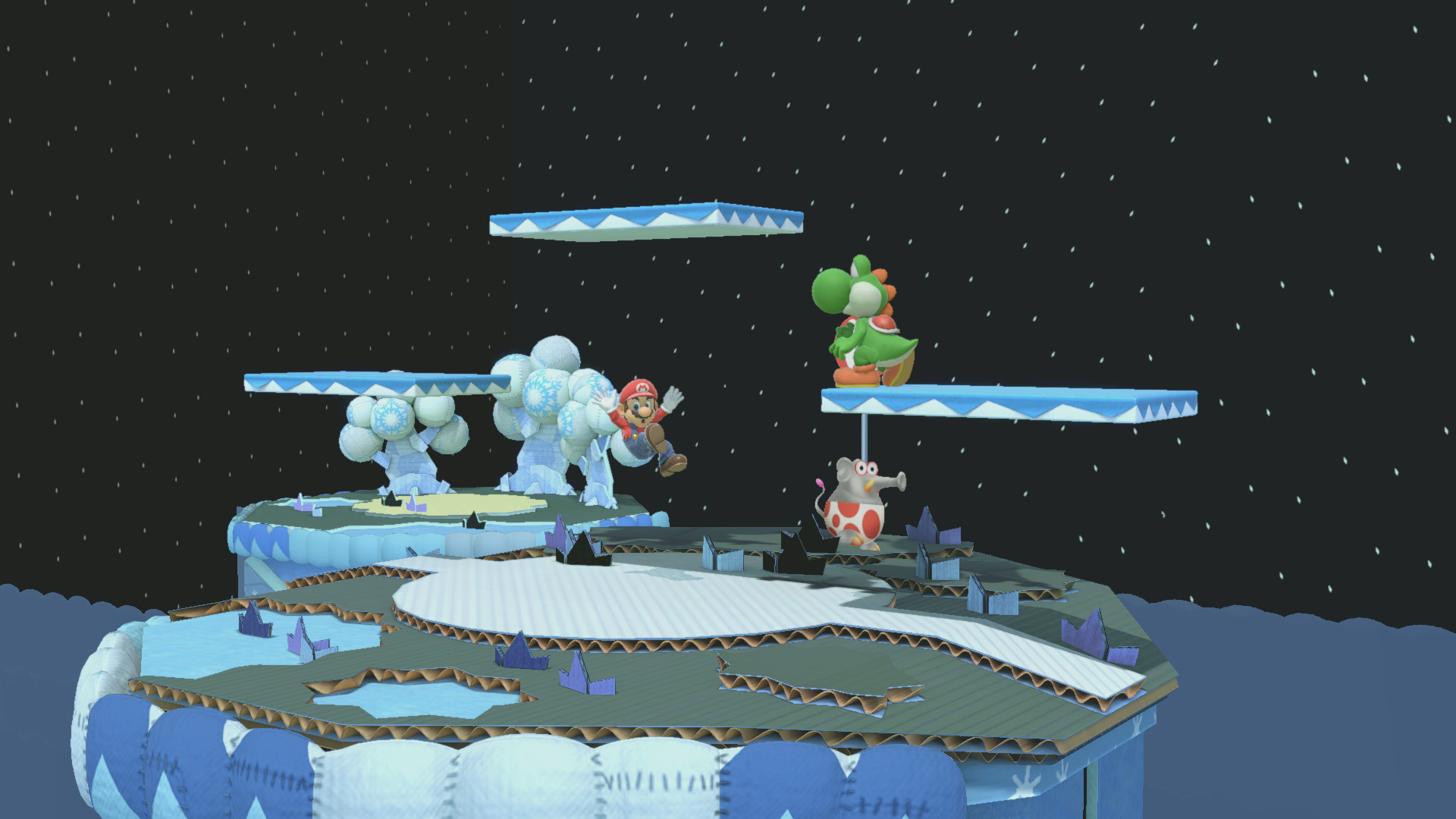 Winter Snow Yoshi's Story Mod for Super Smash Bros. Ultimate | SSBU Mods