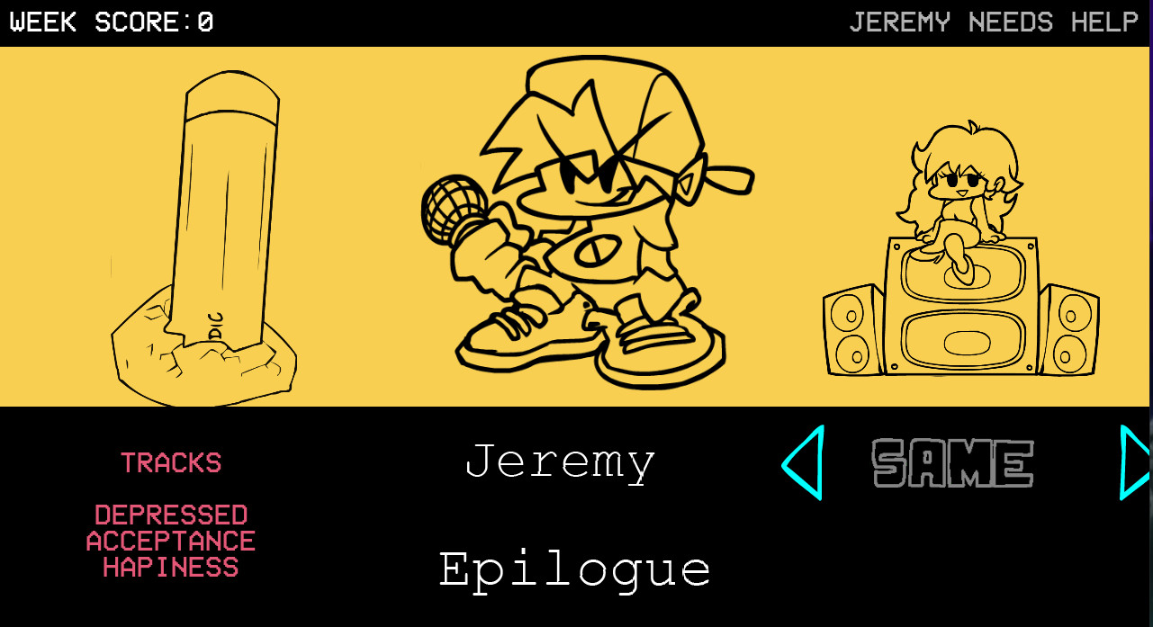 V.S JEREMY Mod for Friday Night Funkin' | FNF Mods