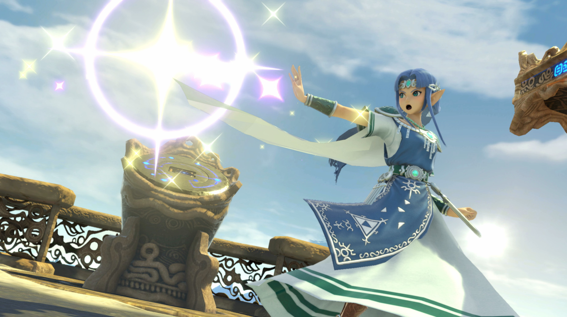 Emerald Blue Zelda Mod For Super Smash Bros Ultimate SSBU Mods emerald-blue-zelda-mod-for-super-smash-bros-ultimate-ssbu-mods