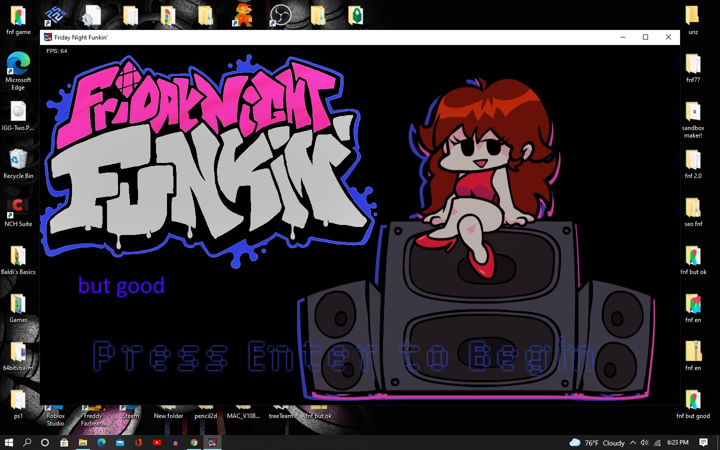 fnf but good [Friday Night Funkin'] [Mods]