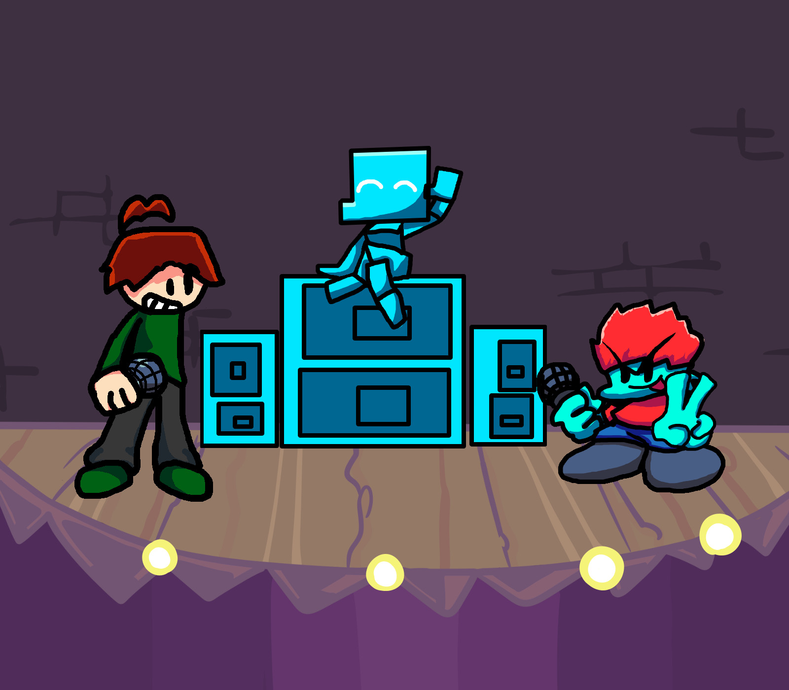 fnf but ok(fnf but revamp old) [Friday Night Funkin'] [Mods]