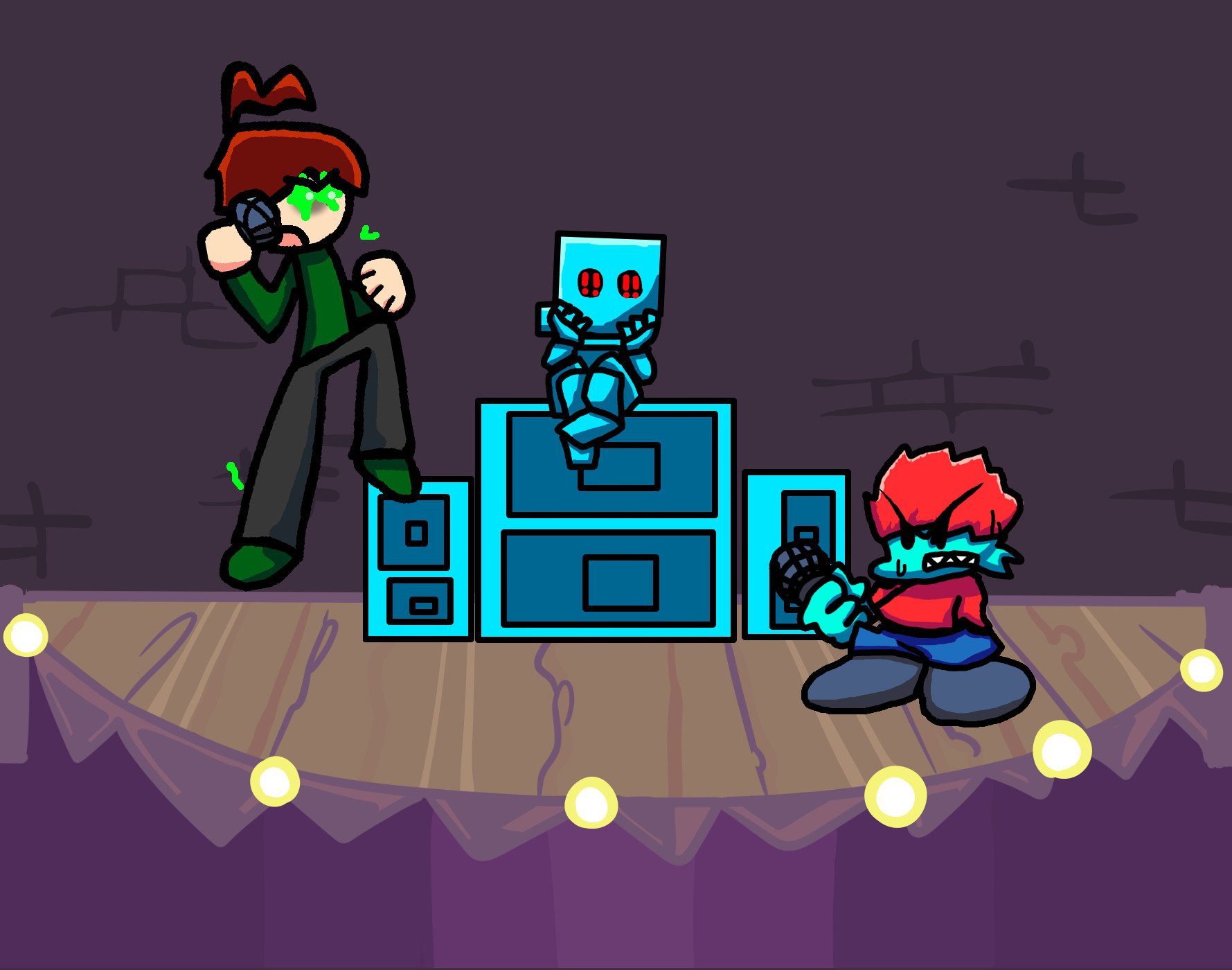 fnf but ok(fnf but revamp old) [Friday Night Funkin'] [Mods]