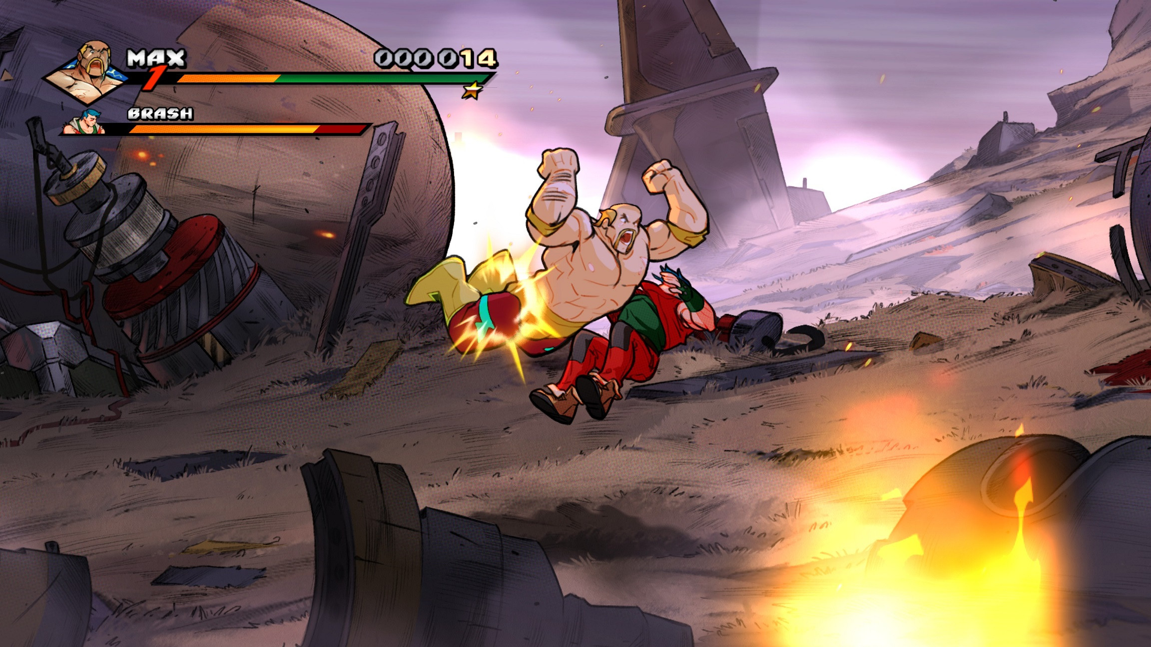 Max SOR4 Hulk Hogan Mod for Streets of Rage 4 | SOR4 Mods