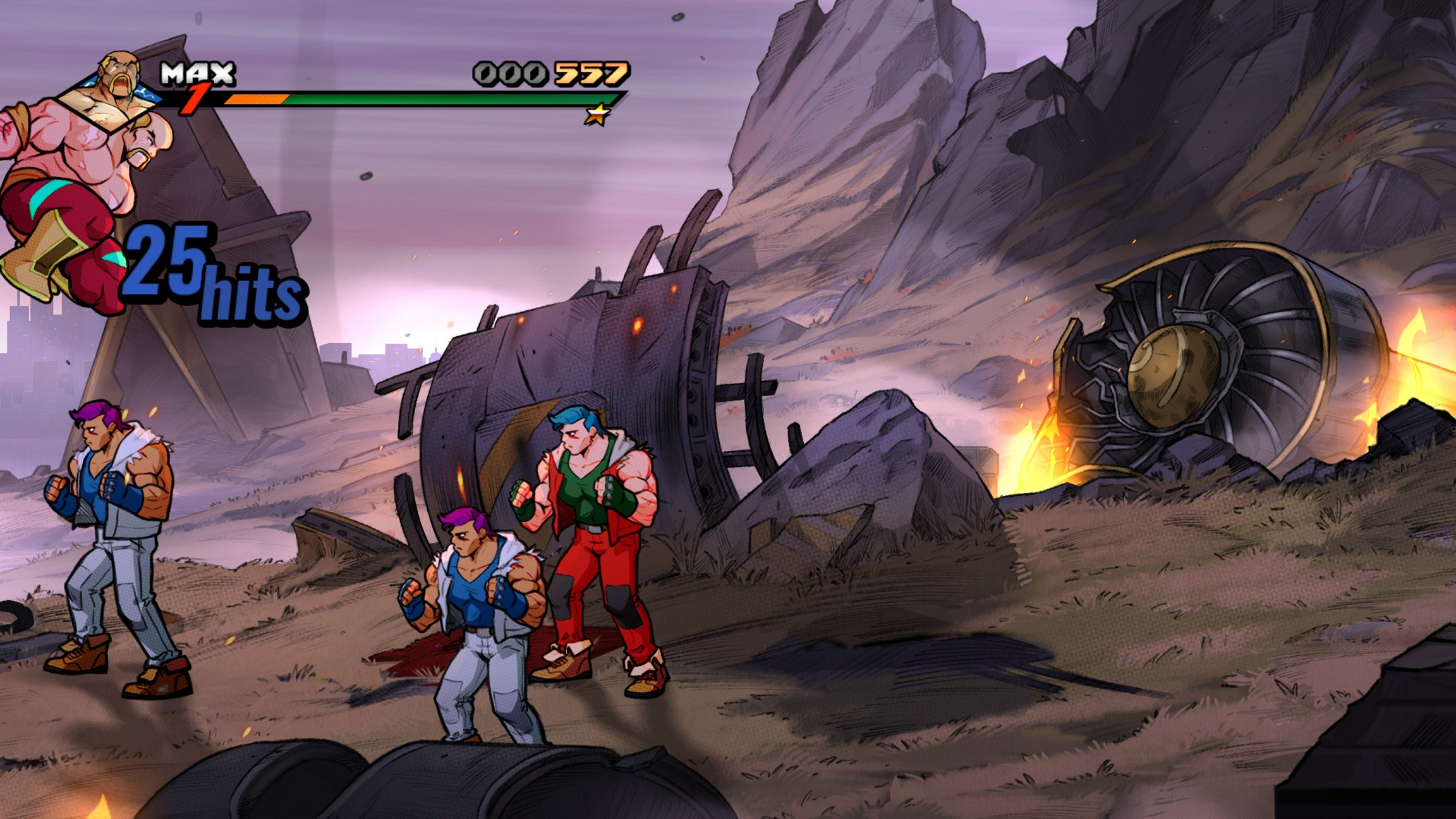 Max SOR4 Hulk Hogan Mod for Streets of Rage 4 | SOR4 Mods